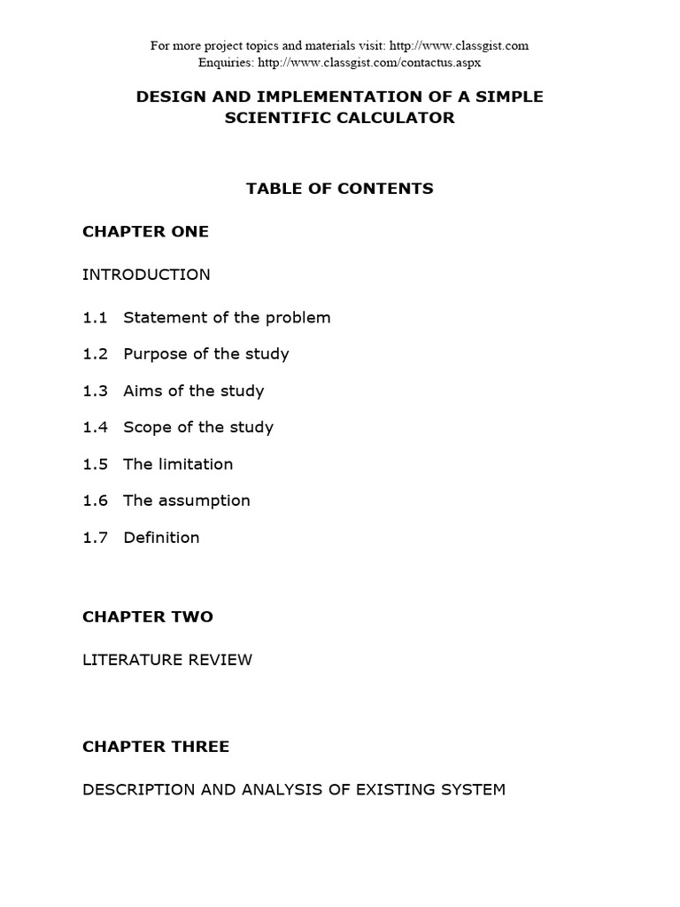 Simple Scientific Calculator Design | PDF | Calculator | Computer Program