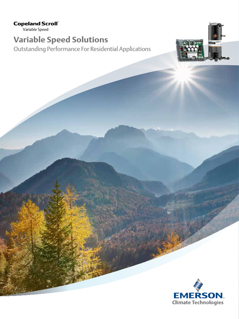 TSC145 Variable Speed Solutions EN 1410 | PDF | Heat Pump | Efficient Energy Use