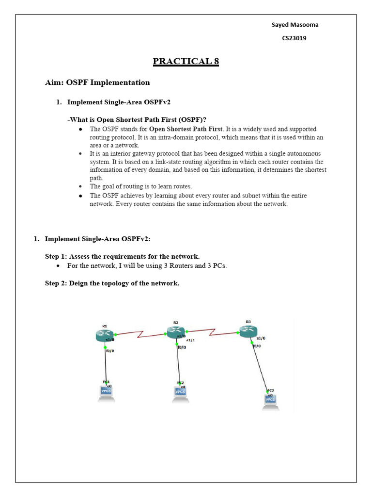 PRACT 8 | PDF | Internet Standards | Networking Standards