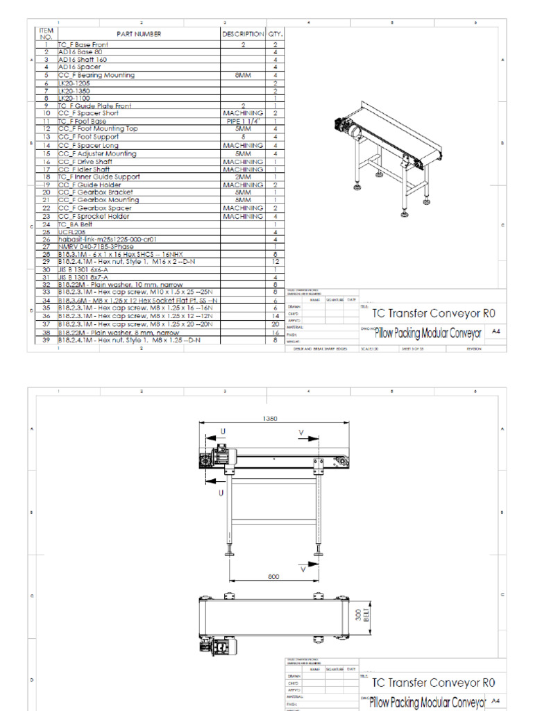 Transfer Conveyor | PDF