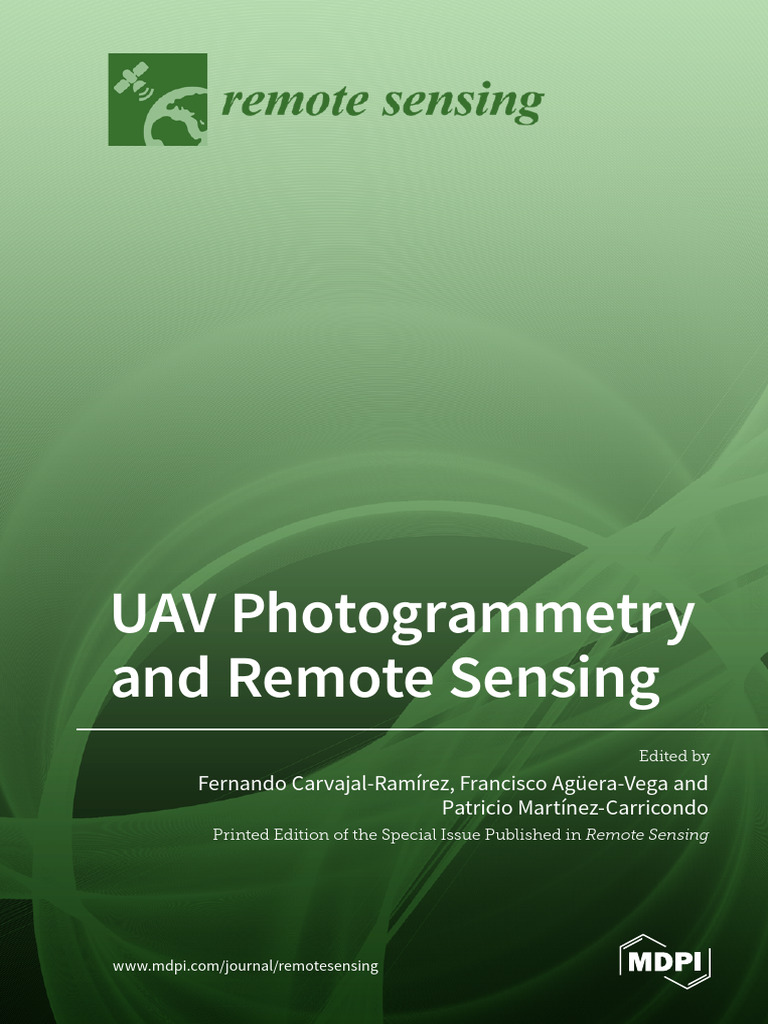 UAV Photogrammetry and Remote Sensing | PDF | Unmanned Aerial Vehicle | Remote Sensing