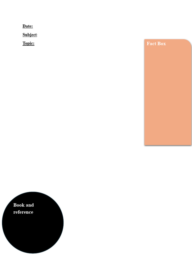 Fact Box: Date: Subject Topic | PDF