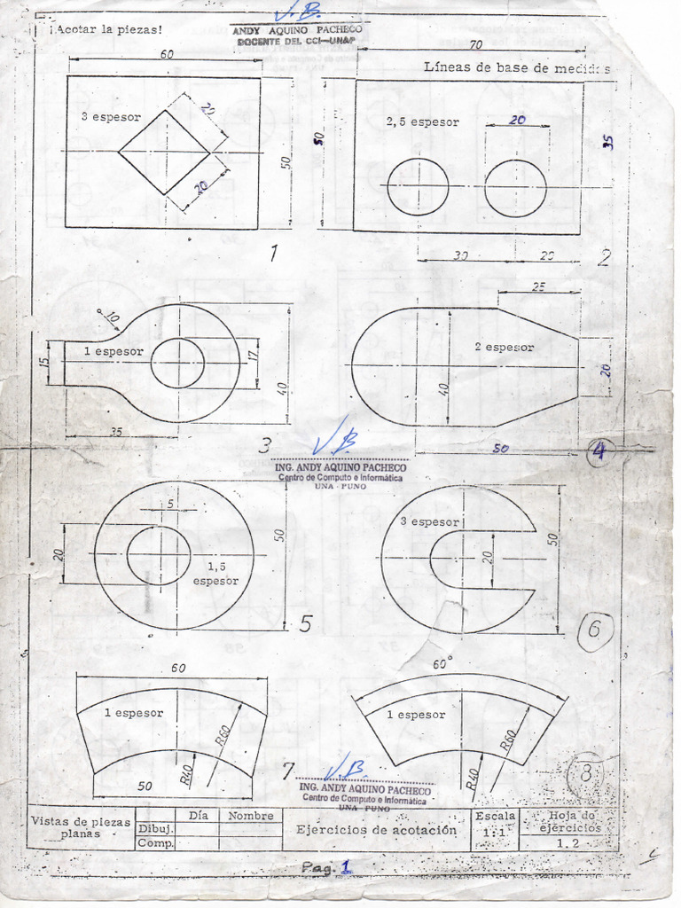01 Practica de ACAD 1 | PDF