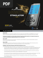 Electrode Placement For Electric Stimulation Charts | PDF