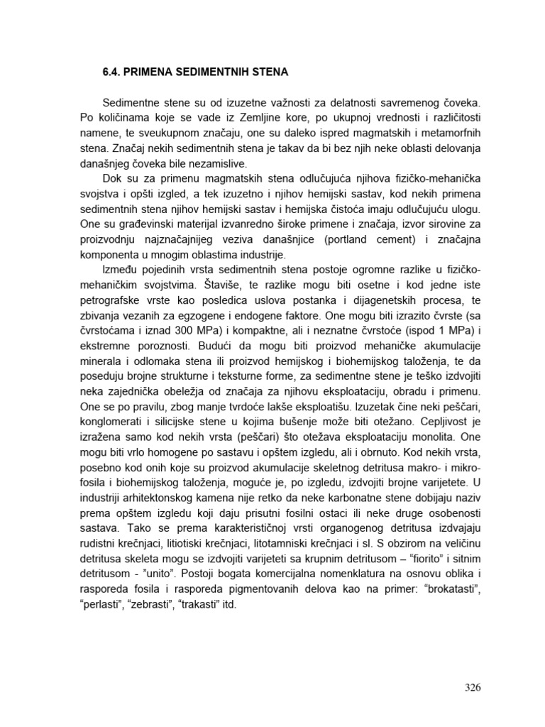 6.4. Primena Sedimentnih Stena | PDF