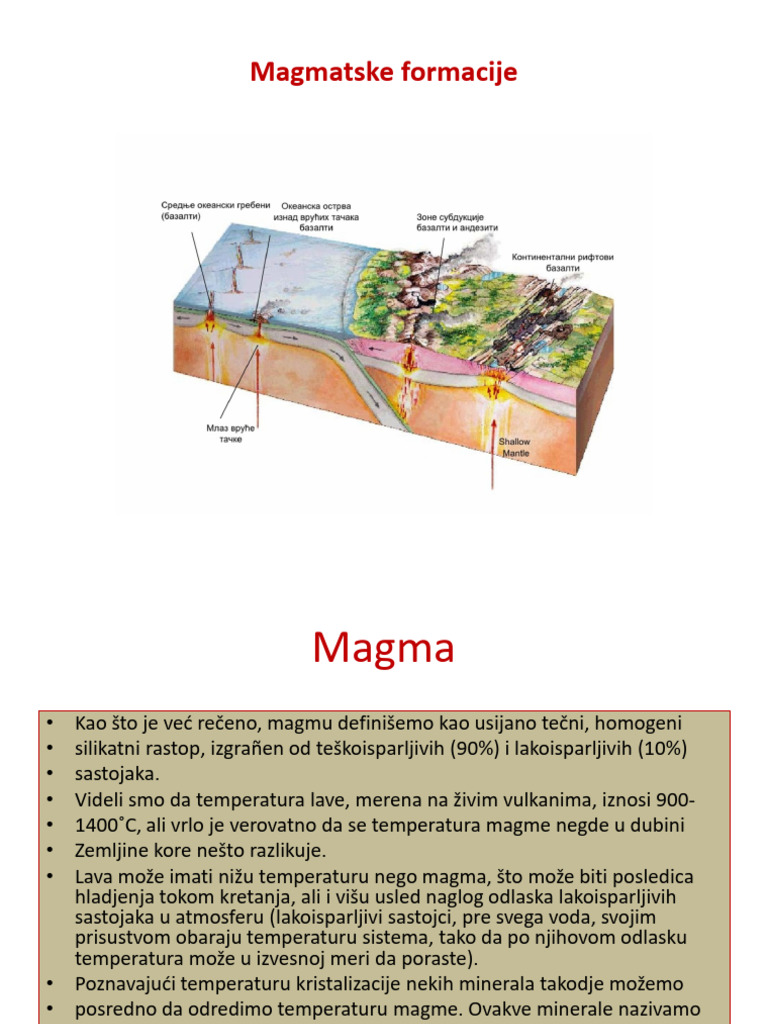 Magmatske Formacije-5 | PDF