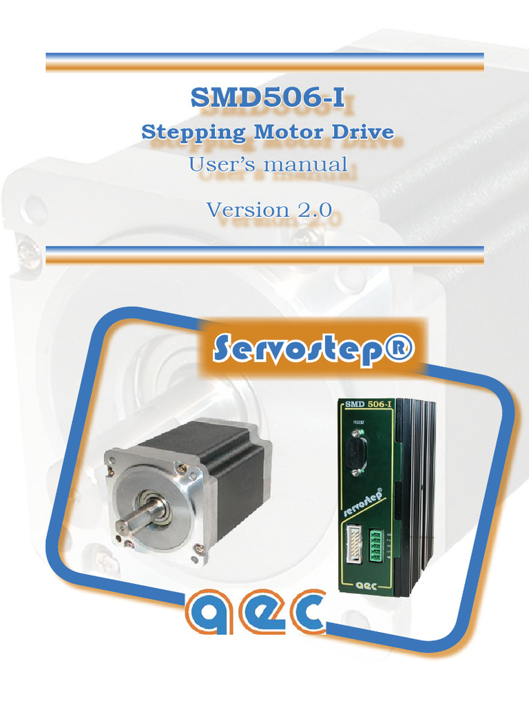 AEC SMD506-I - en Stepping Motor Drive. | PDF | Power Supply | Bipolar Junction Transistor