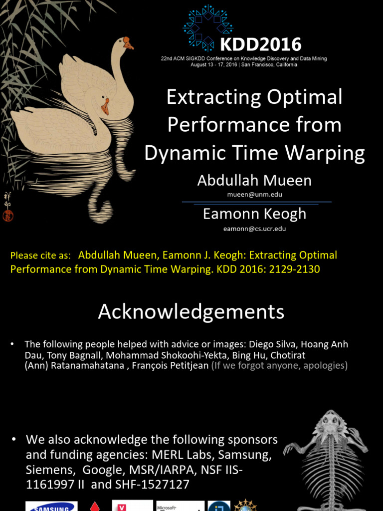 DTW Dynamic Time Warping | PDF | Time Series | Applied Mathematics