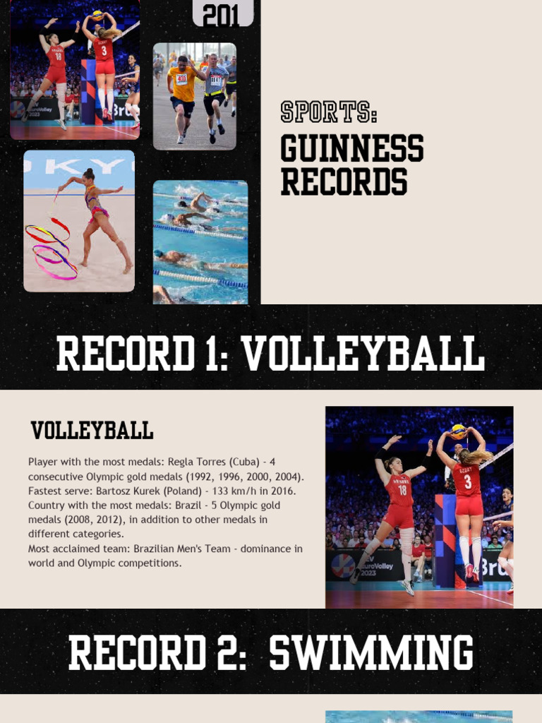 Olympic Sports Records and Achievements | PDF