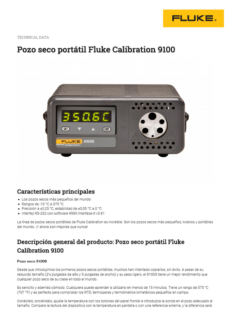 Pozo Seco 9100s | PDF