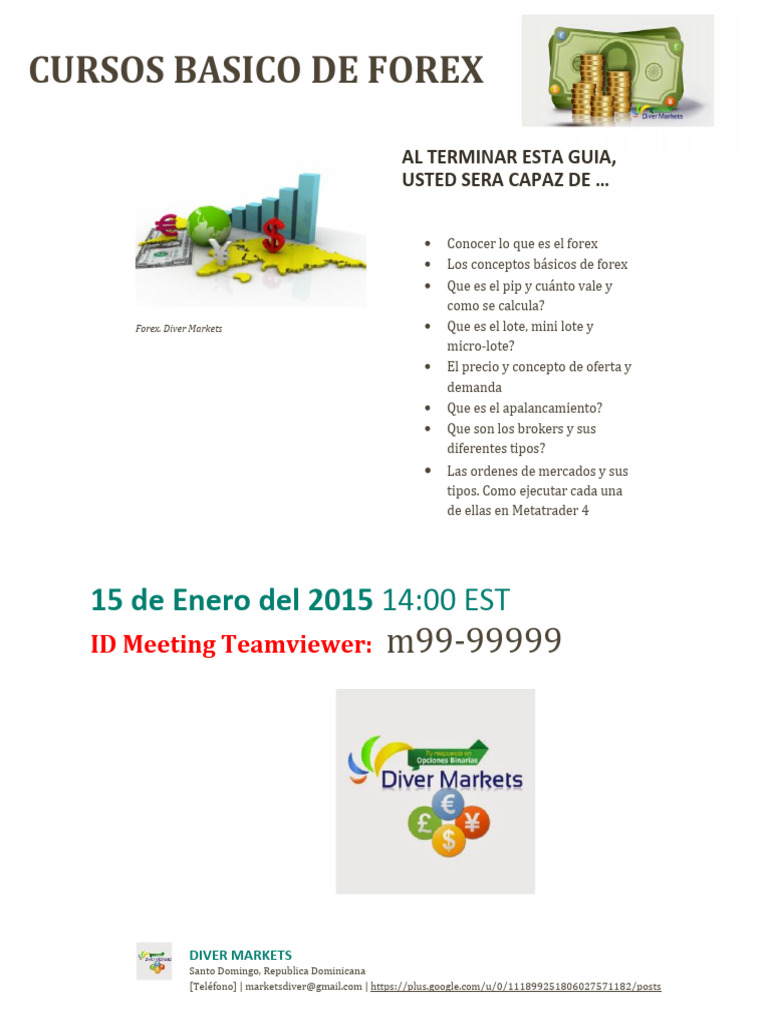 Curso Básico de Forex: Conceptos Clave | PDF | Mercado de divisas ...