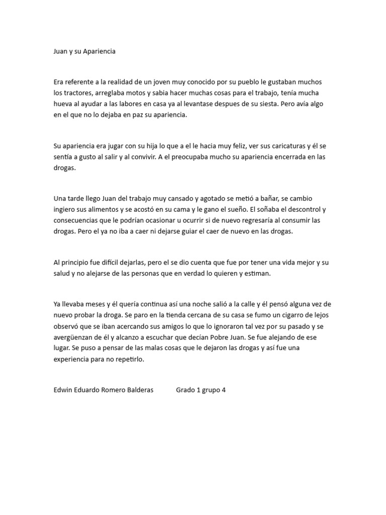 Comparto 'Juan y Su Apariencia' Con Usted | PDF | Ficciones de misterio, "thriller" y crimen ...