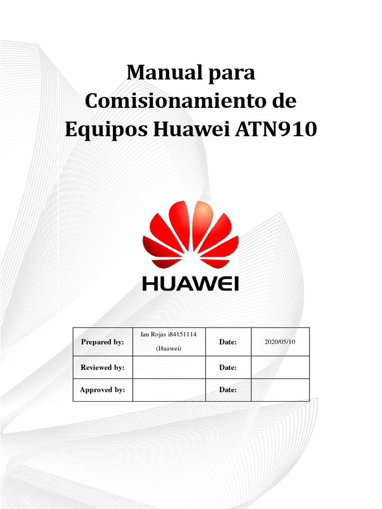 ATN 910C Commissioning Guide | Descargar gratis PDF | Enrutador (Computación) | Terminal de ...