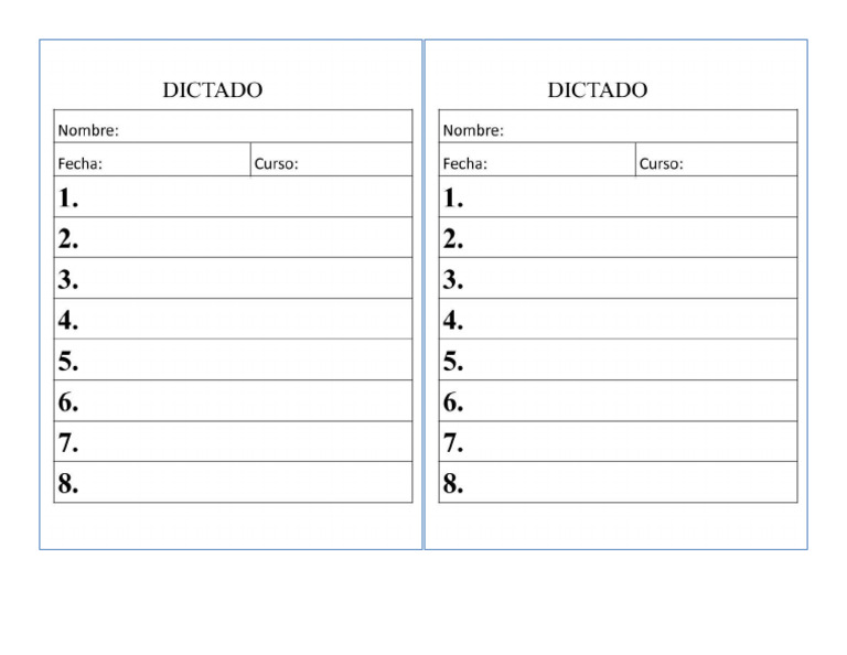Formato Dictado | PDF
