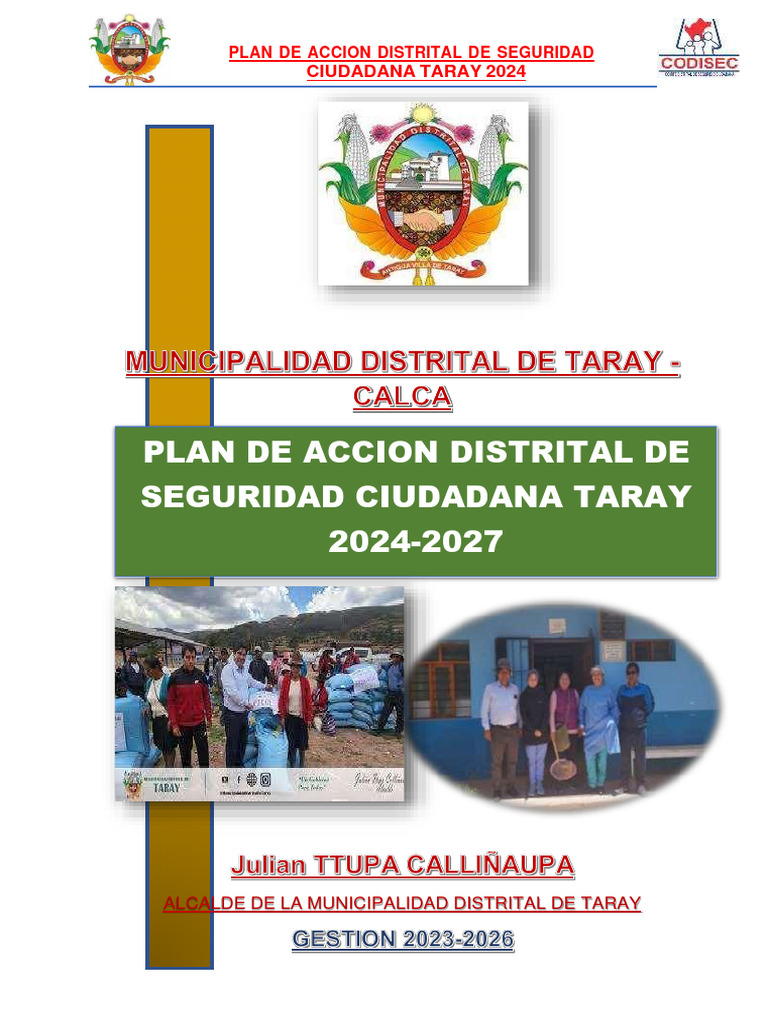 Taray-Plan - Codisec | PDF | La violencia contra las mujeres | Violación