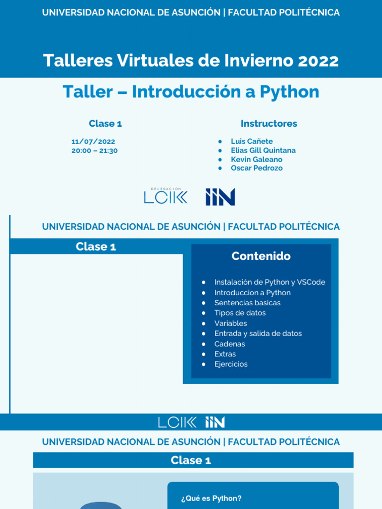 Introduccion a Python | PDF | Python (lenguaje de programación) | Cadena (informática)