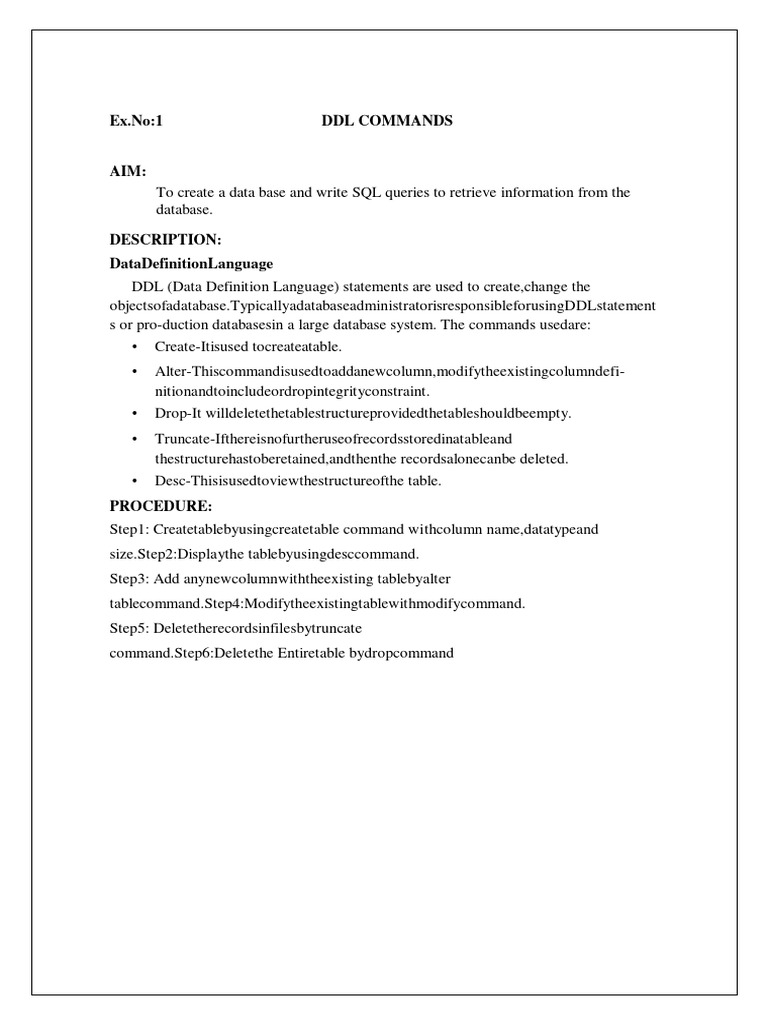 Database Lab Manuallllllllllllllllllll | PDF | Xml | Relational Database