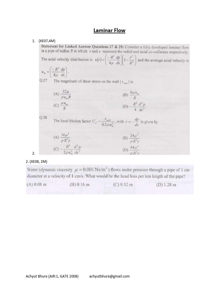 5.Laminar_Flow | PDF