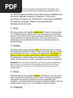 Significado y beneficios de Shitsuke | PDF
