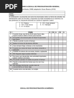 Escala de Regulación Emocional para Niños - Test-1 | PDF | Las emociones