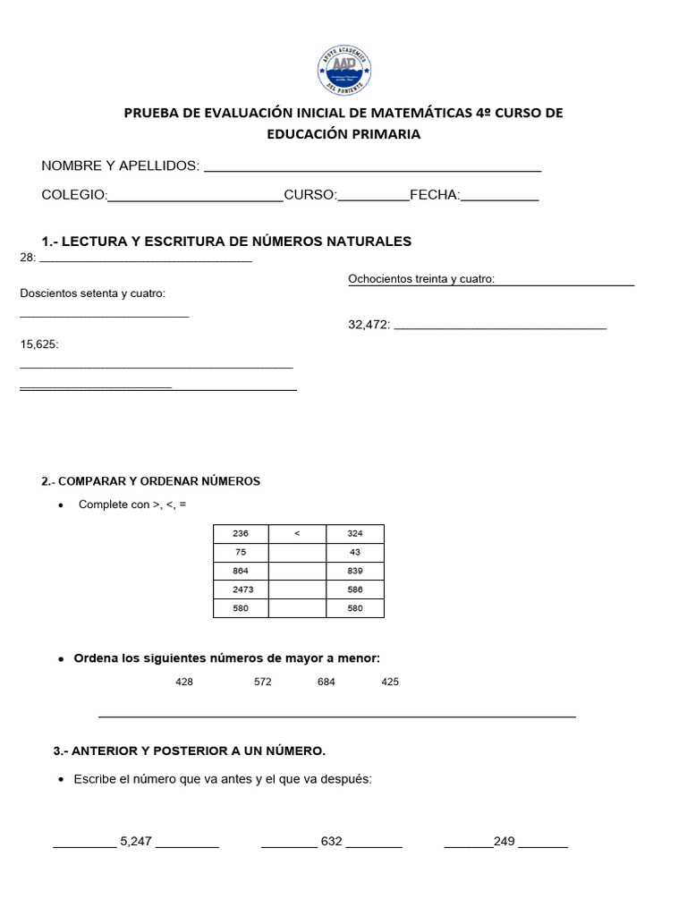 Matemáticas 4 | PDF