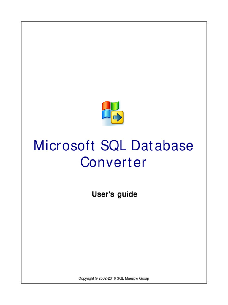 Ms Database Converter | PDF | Secure Shell | Microsoft Sql Server
