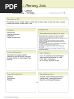 ATI Nursing Skill Template | PDF | Surgical Specialties | Diseases And ...