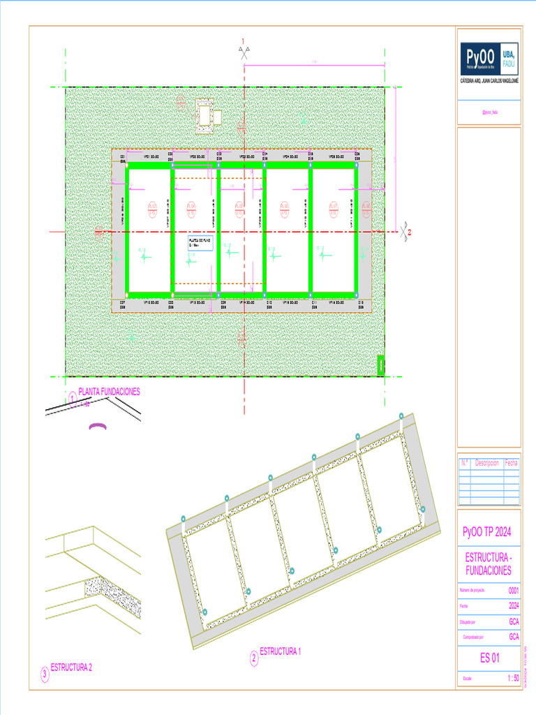 TPG-PyOO 2024-Plano - ES 01 - ESTRUCTURA - FUNDACIONES-Layout1 | PDF