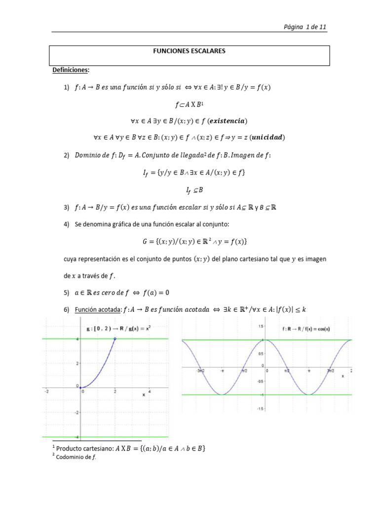 Conceptos básicos de funciones | PDF | Función (Matemáticas) | Álgebra