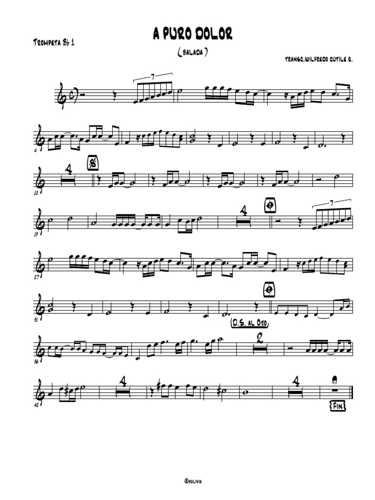 A Puro Dolor - Balada | PDF