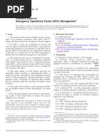 EOC Standard Operating Procedure Guide | PDF | Incident Command System