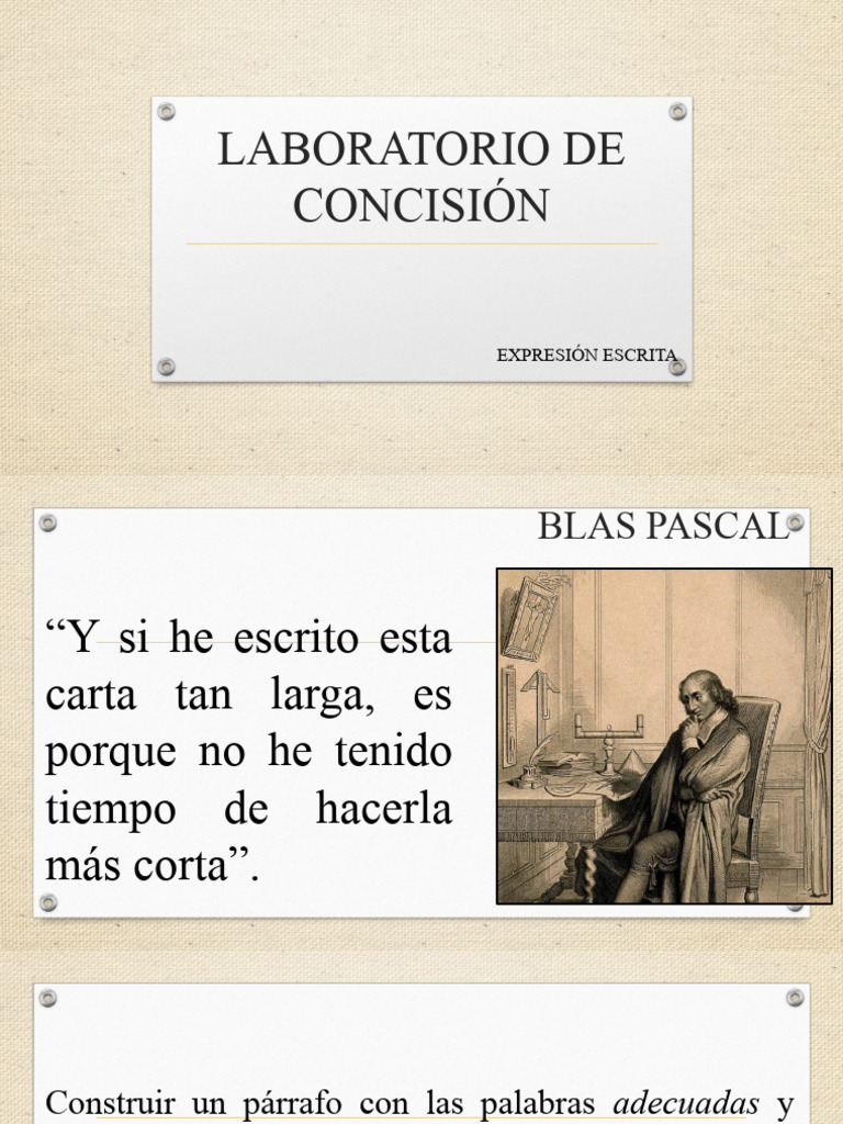 LABORATORIO DE CONCISIÓN(1) | Descargar gratis PDF | Verbo | Gramática