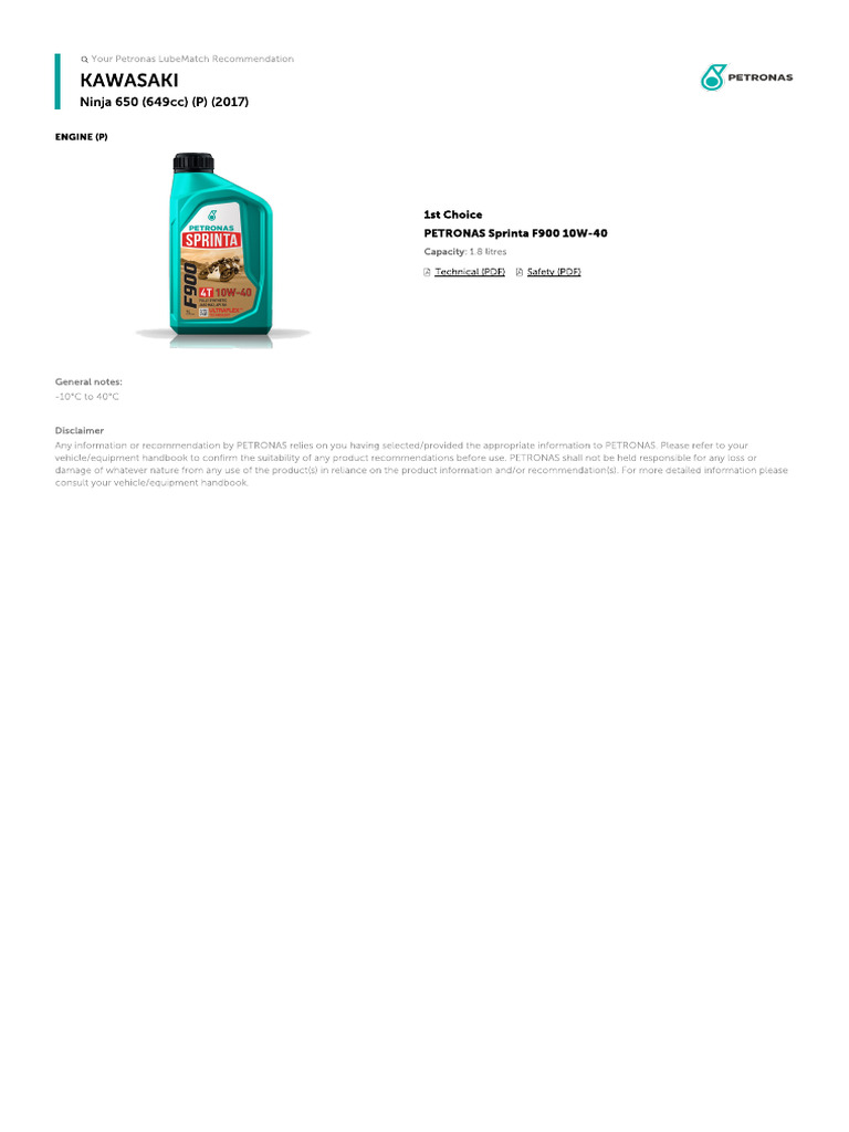 Ninja 650 EO | PDF