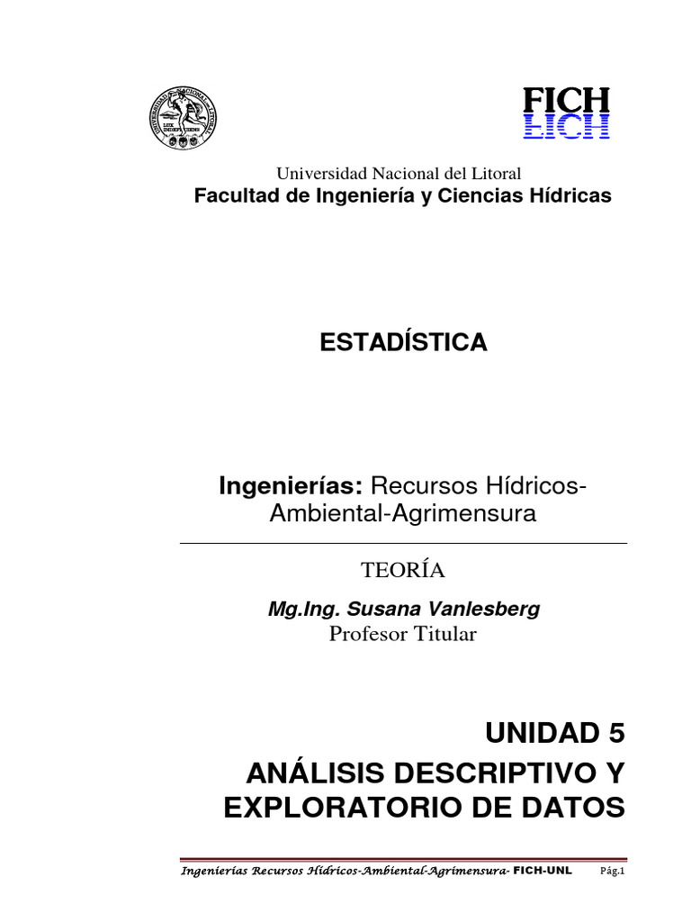 Cap Tulo V | PDF | Muestreo (Estadísticas) | Media