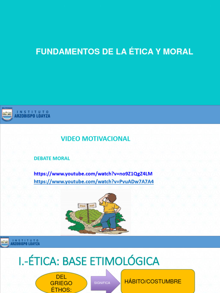Etica 1 | PDF | Moralidad | Platón