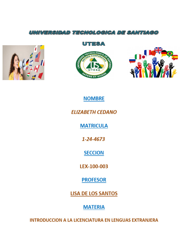 Enseñanza de lenguas extranjeras en RD | PDF | Enseñando | Aprendizaje