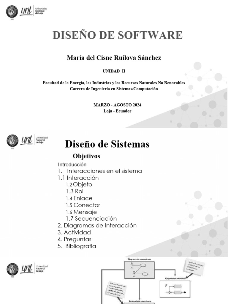 Clase1 Interacciones Gray | PDF | Objeto (informática) | Caso de uso