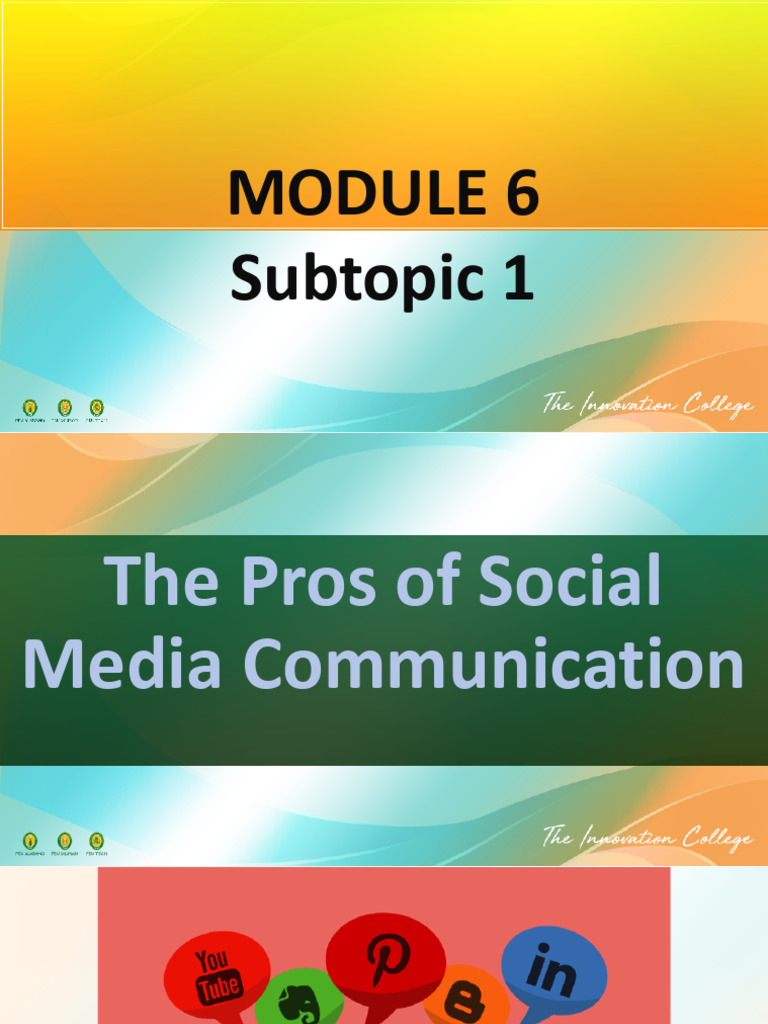 Communication | PDF | Social Media | Popular Culture & Media Studies