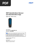 SKF QuickCollect Sensor - Manual | PDF | Bearing (Mechanical) | Mobile App