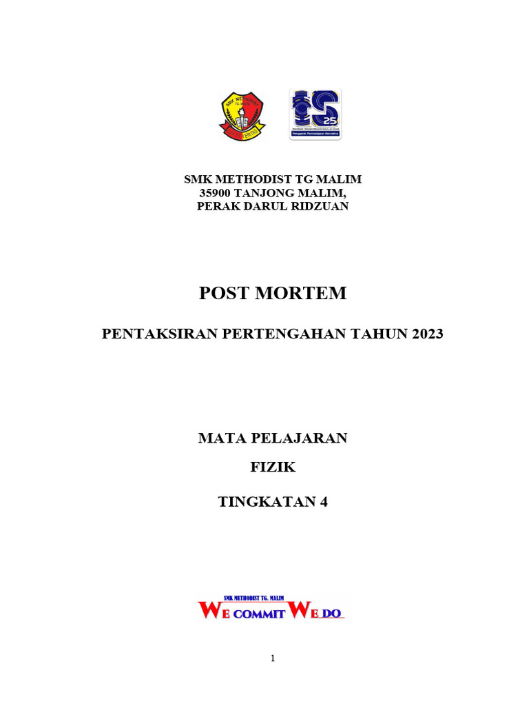 Post Mortem PPT T4 2023 | PDF