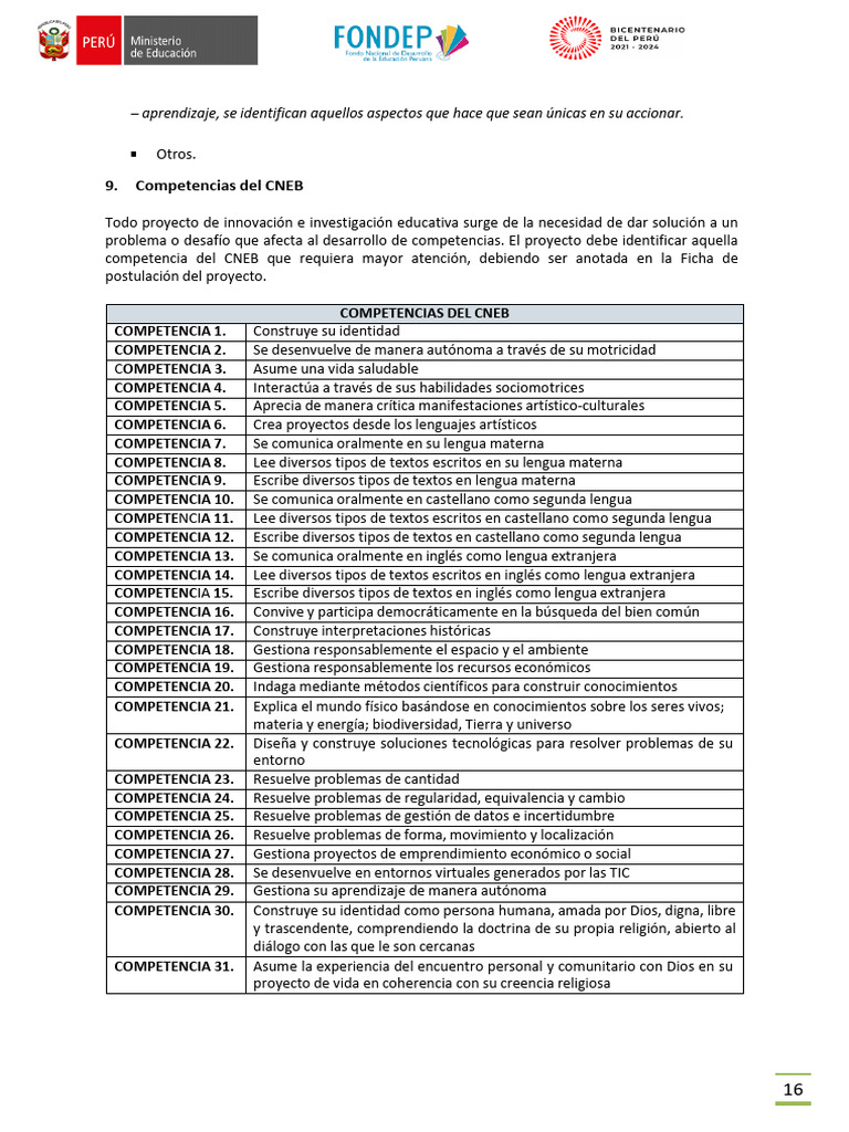 Competencias Cneb | PDF | Segundo lenguaje | Aprendizaje
