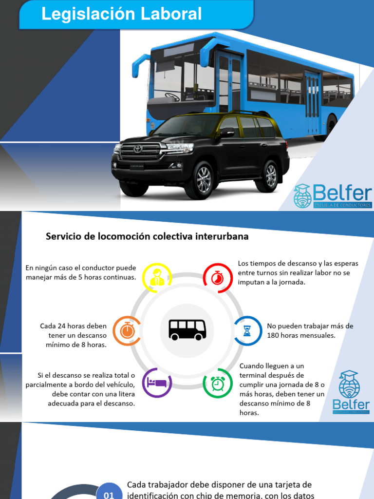 Normas Laborales para Conductores | PDF | Tiempo de trabajo | Transporte