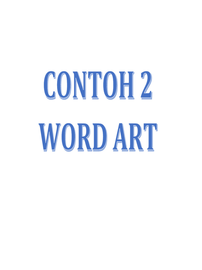 Word Art 2 | PDF