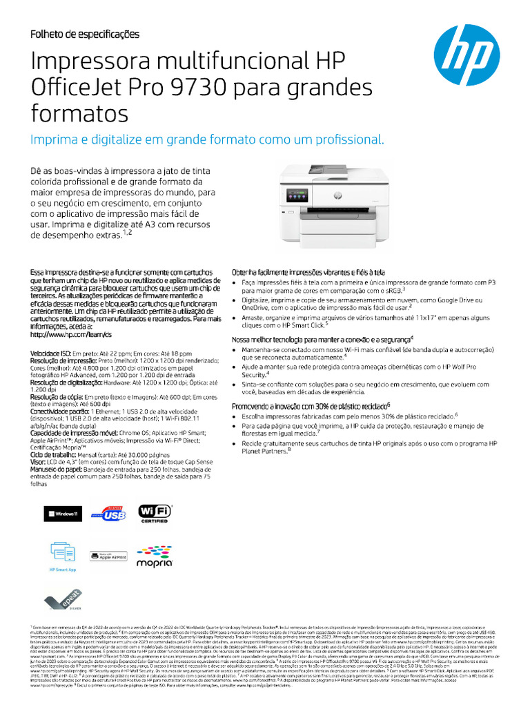 9730 - Ficha Técnica p | PDF