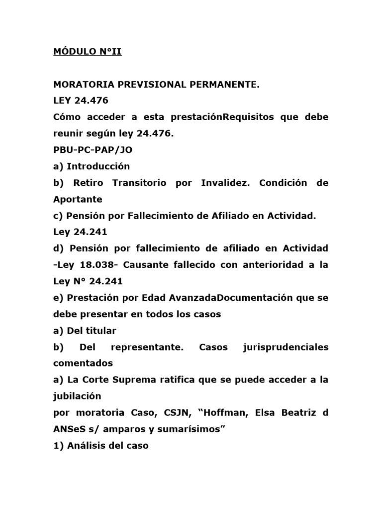 Modulo2 PDF | PDF | Jubilación | Pensión