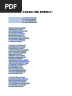 A cocachos aprendí | PDF