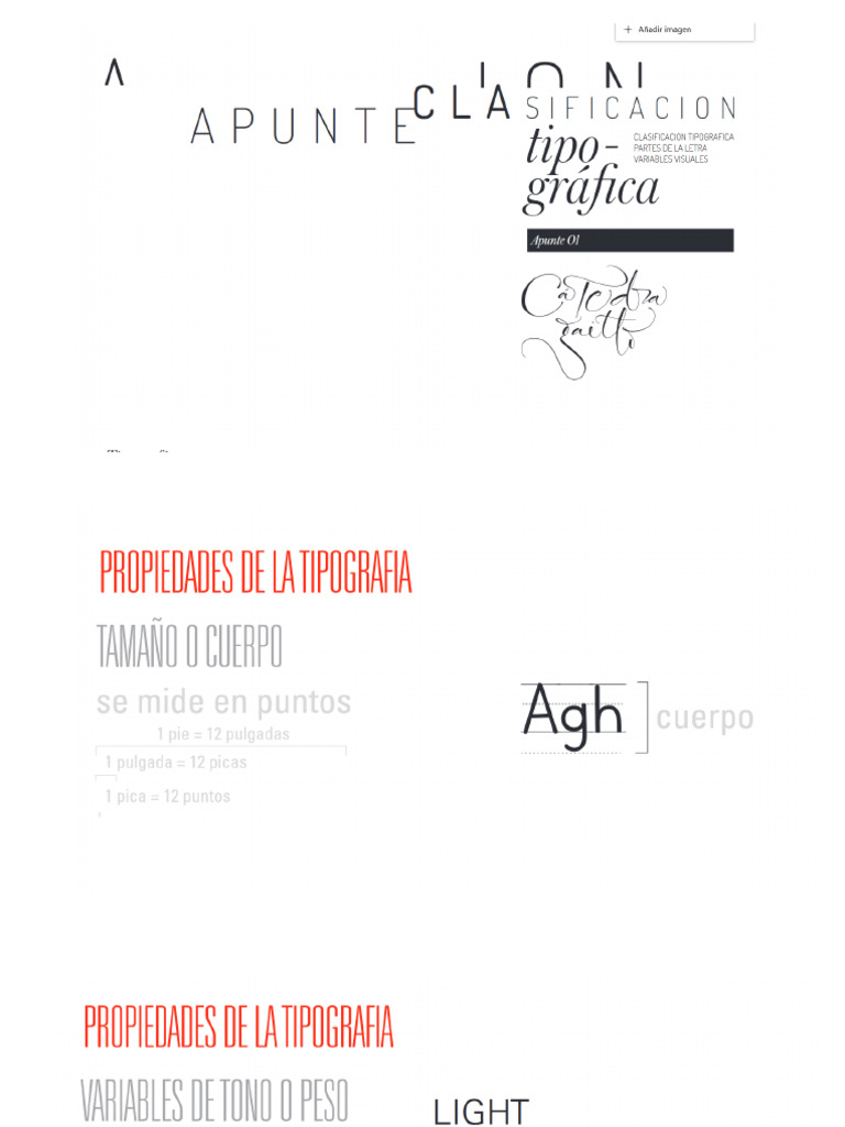 Clase 3 Estilos Propiedades de Tipograf | PDF