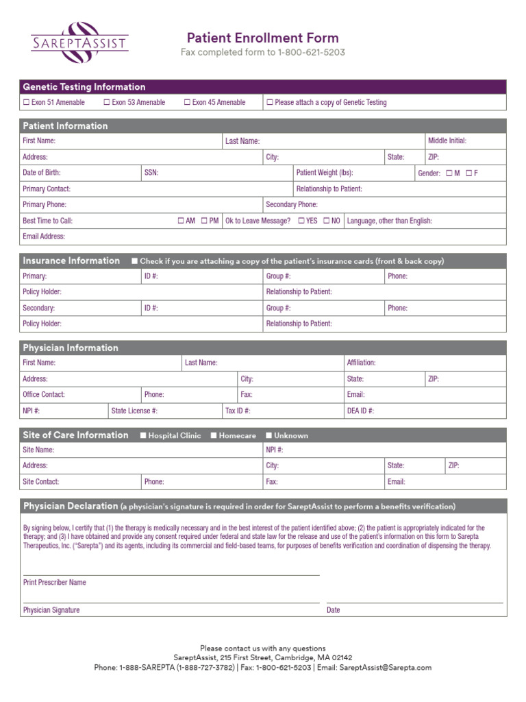START Form English | PDF | Patient | Pharmacy