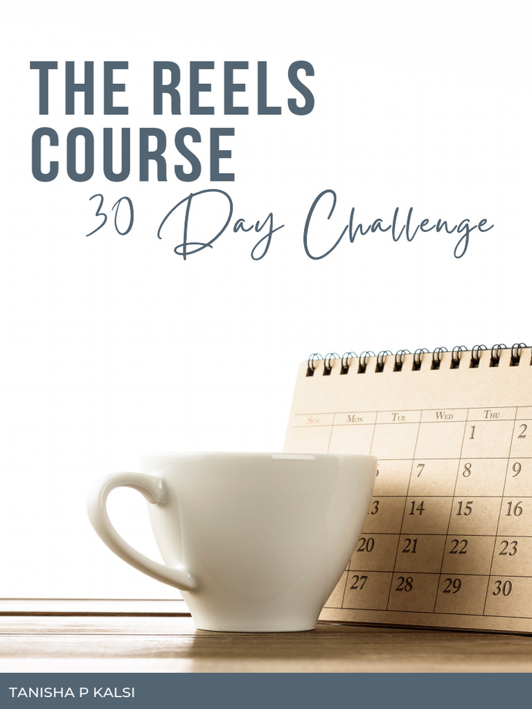 Instagram Growth: 30-Day Reel Plan | PDF