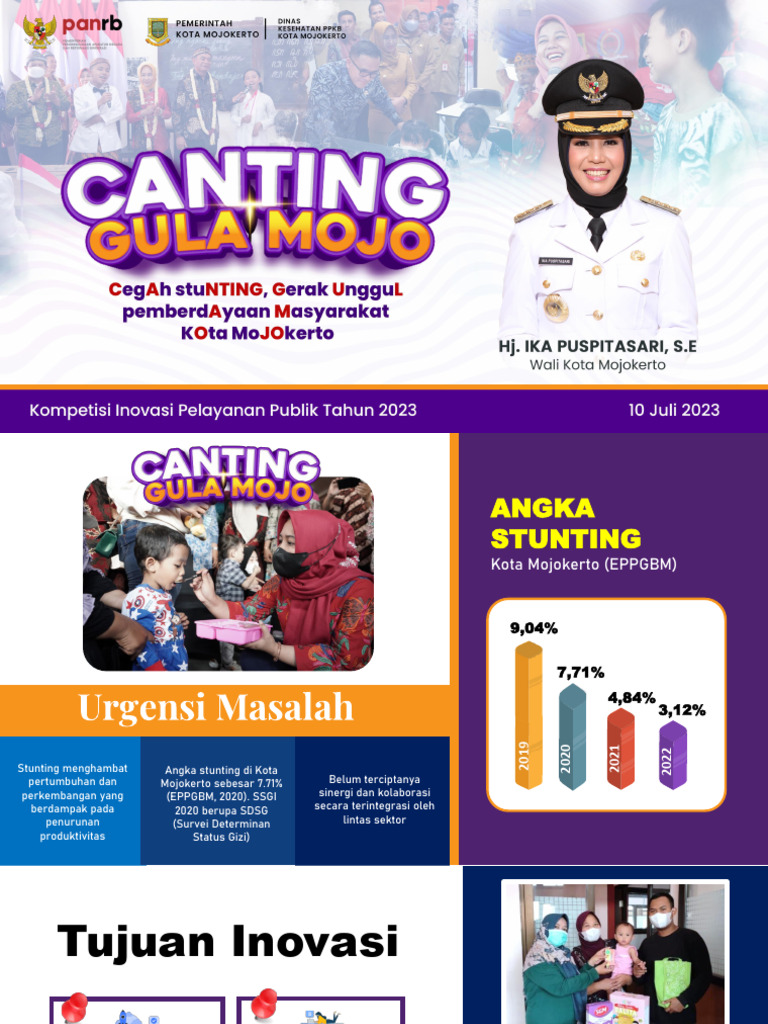 Paparan PW Kipp 2023 Inovasi Canting Gula Mojo | PDF